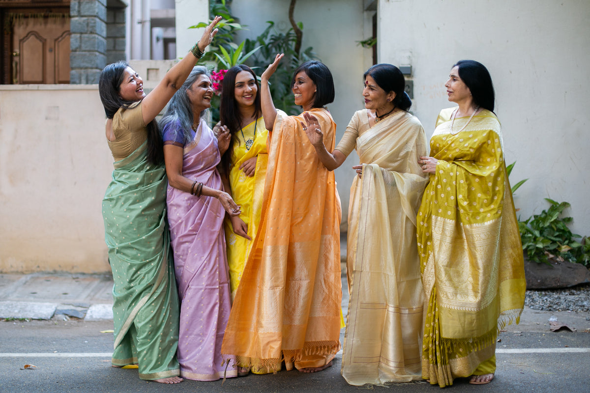 RITU SAMHAR | Natural-dyed Benarasis – ARTISANS'